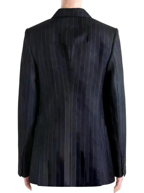 Givenchy Pinstripe Double-breasted Jacket - Blue