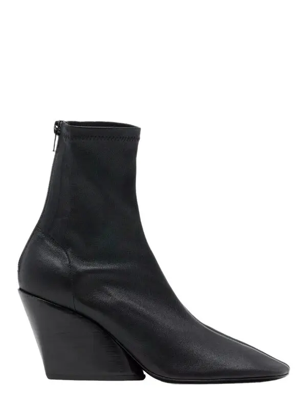 Proenza Schouler Slant Stretch Boots - Black