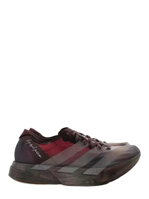 Y3 Panelled Logo-print Sneakers - Red