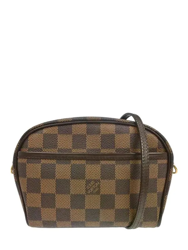LOUIS VUITTON Damier Pochette Ipanema Shoulder Bag - Brown