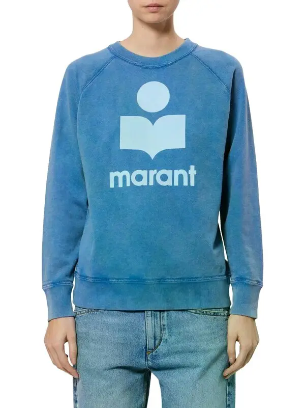 MARANT ETOILE Millyny Crewneck Sweatshirt - Blue
