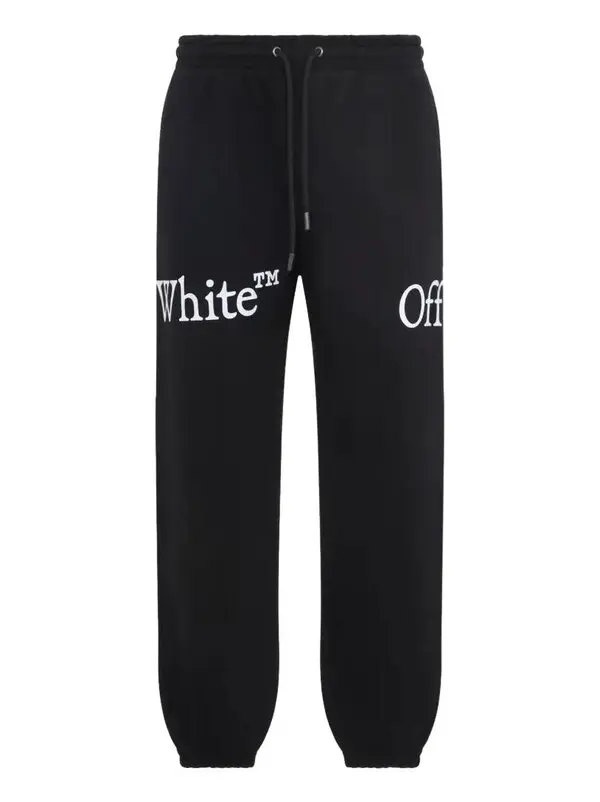 Off-White Logo-print Track Pants - Black