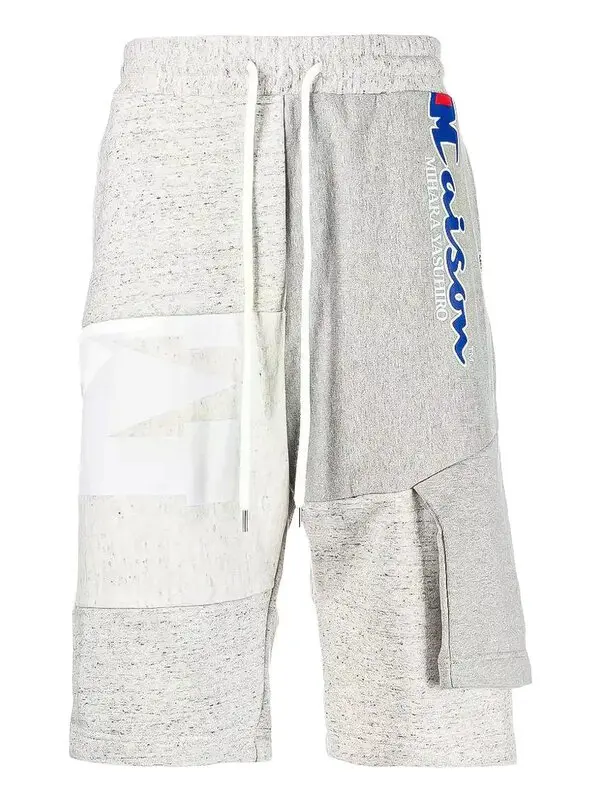 Mihara Yasuhiro Panelled Shorts - Grey