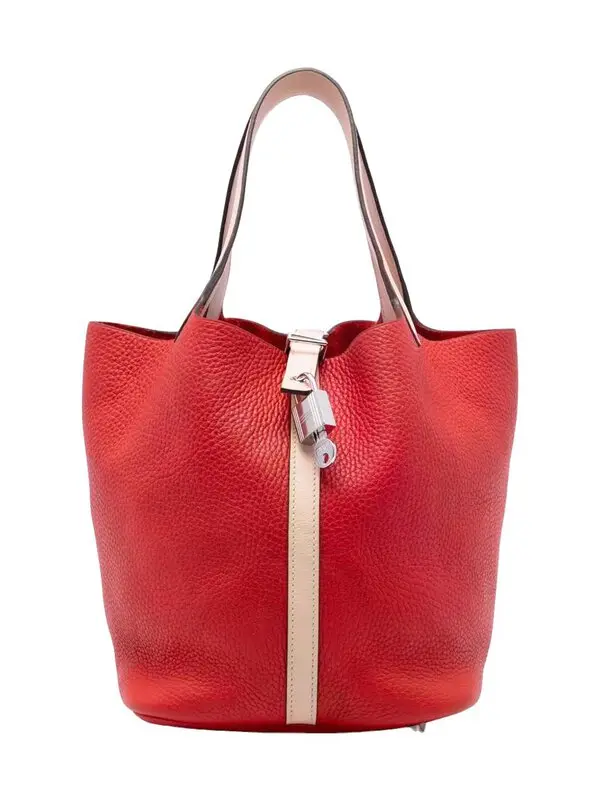 Hermès 2016 Bicolor Picotin Lock 22 Handbag - Pink