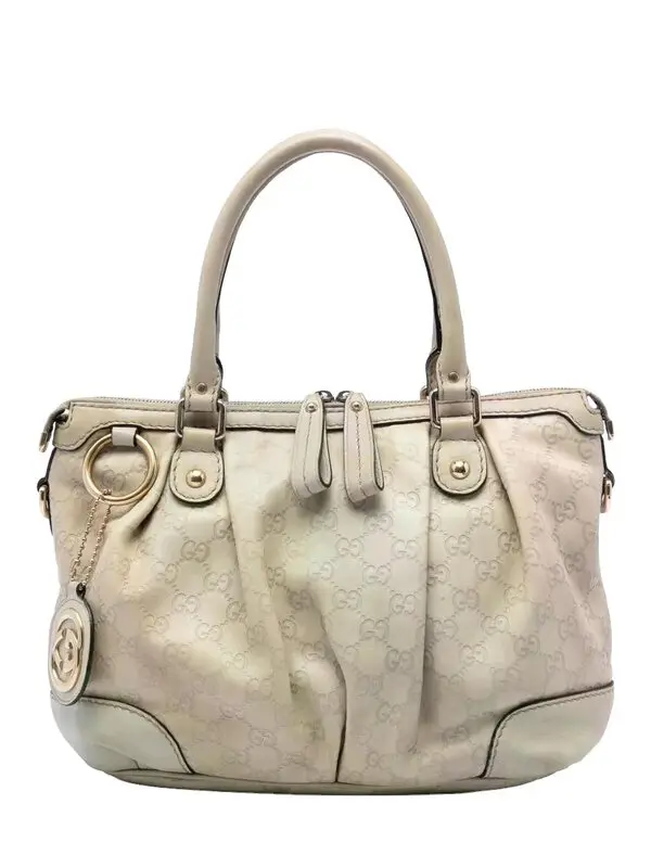 Gucci Sukey Satchel - Brown