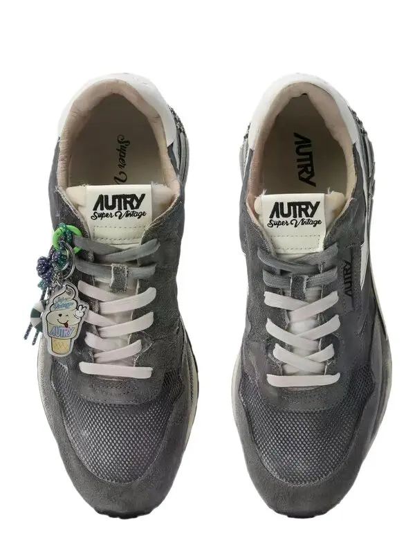 AUTRY Reelwind Super Vintage Lace-up Sneakers - Grey