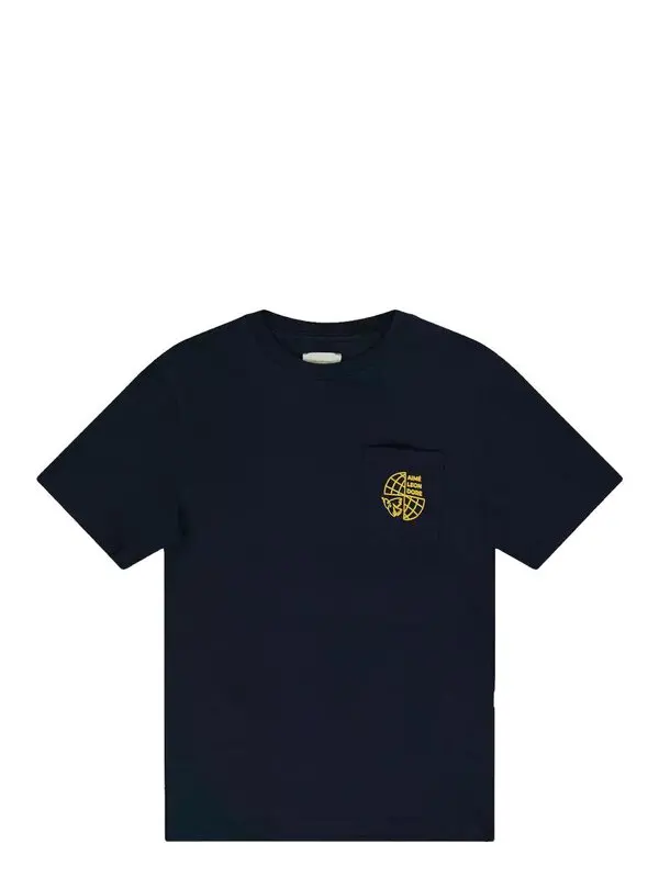 Aimé Leon Dore World Peace Graphic-print T-shirt - Blue