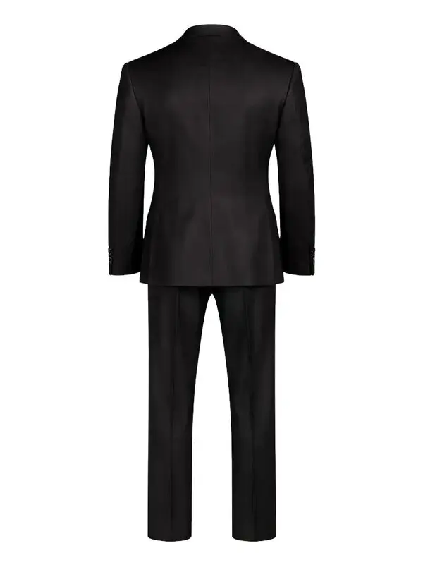 Pal Zileri Satin-lapel Suit - Black