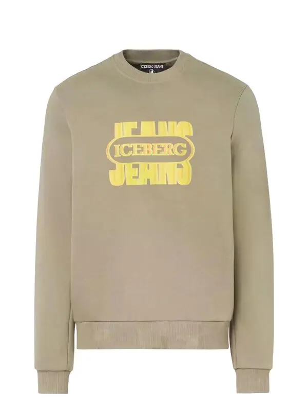 Iceberg Logo-print Sweatshirt - Green
