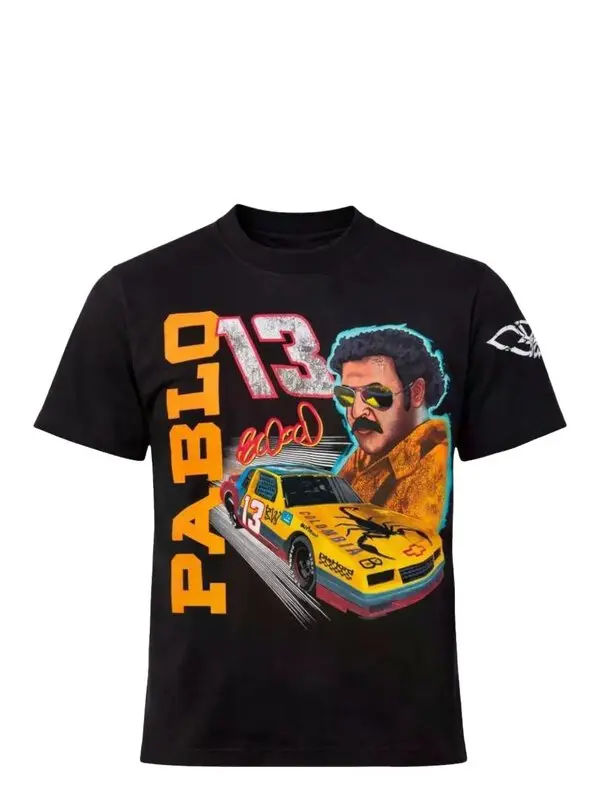 B WOOD Pablo Graphic-print T-shirt - Black