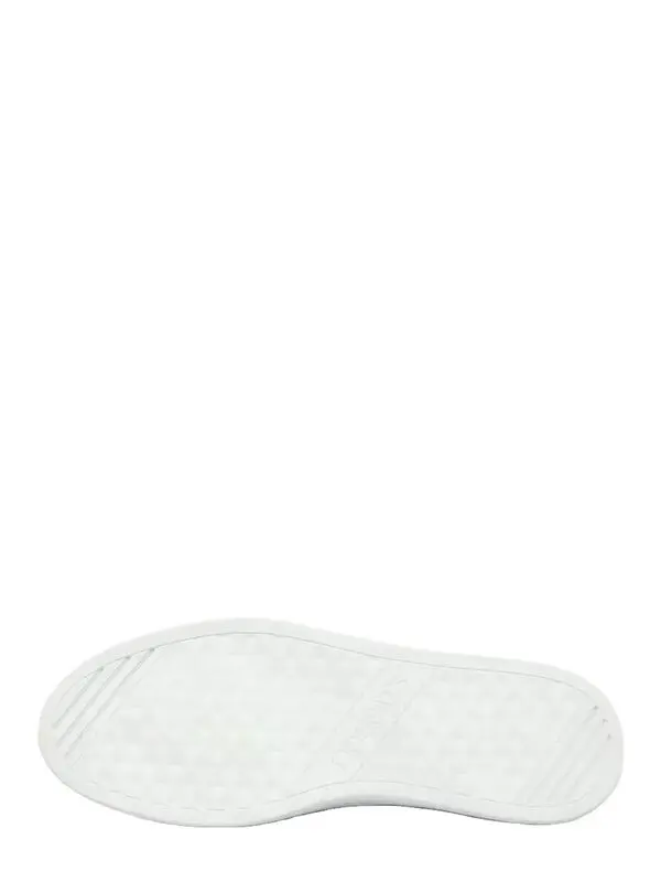 DOUCAL'S Perforated Leather Sneakers - Blue