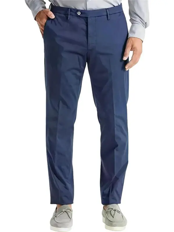 TOMBOLINI Slim-fit Trousers - Blue
