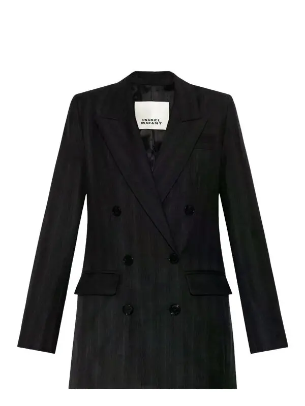 Isabel Marant Étoile Jevima Double-breasted Blazer - Black