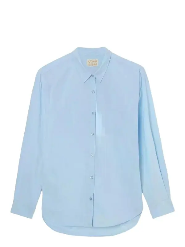 MC2 SAINT BARTH Brigitte Embroidered Shirt - Blue