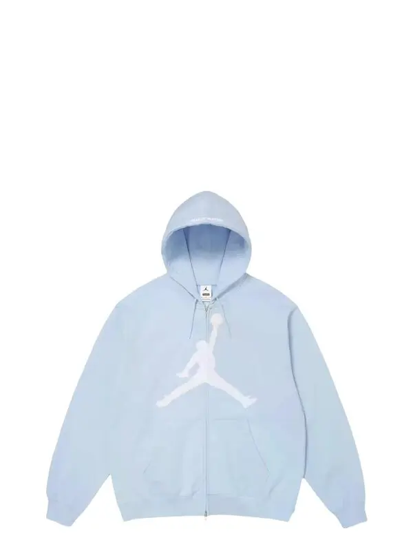 Supreme X Jordan Zip-up Hoodie - Blue