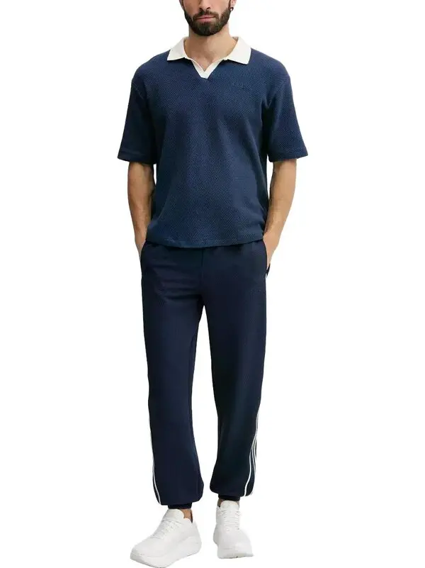 Guess Side-stripe Track Pants - Blue