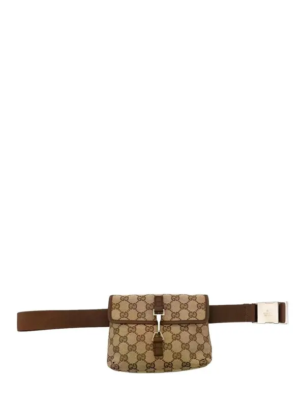 Gucci Gg Canvas Jackie Belt Bag - Neutrals