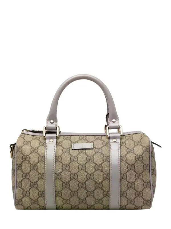 Gucci Small Gg Supreme Joy Boston Bag - Neutrals