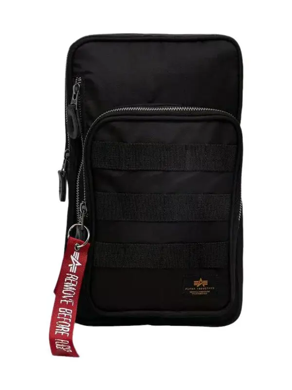 Alpha Industries Logo Patch Belt Bag - Black
