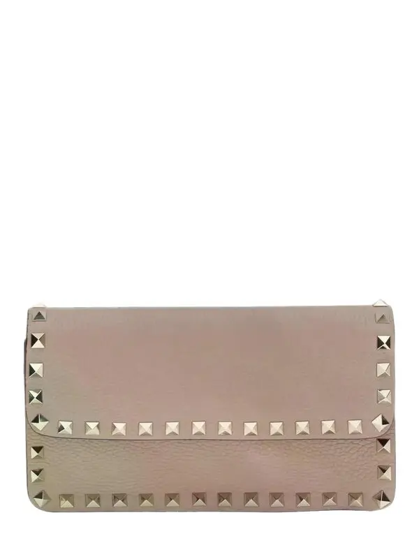 Valentino Garavani Rockstud Shoulder Bag - Neutrals