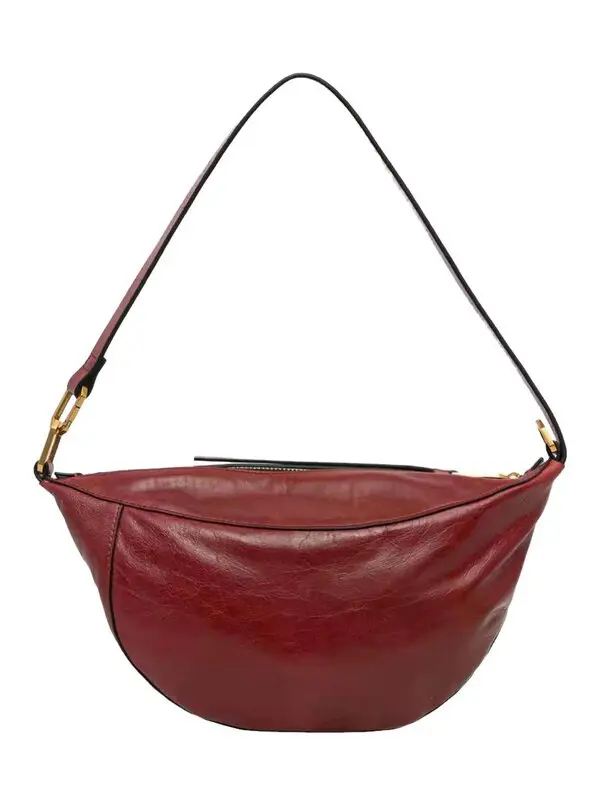 ALLSAINTS Luna Leather Shoulder Bag - Red