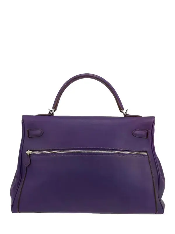 Hermès Kelly Lakis Handbag - Purple
