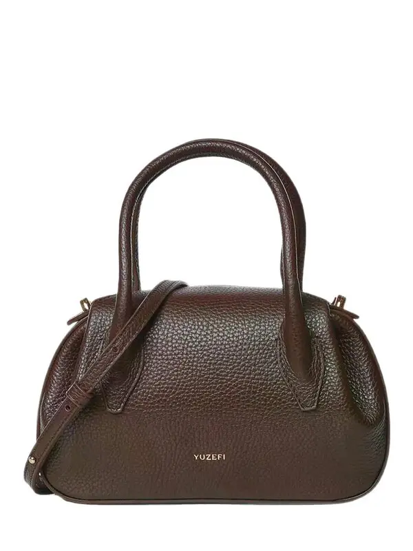 Yuzefi Mini Oyster Duffle Handbag - Brown
