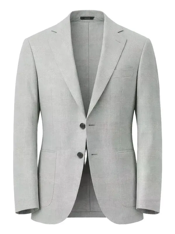 TOMBOLINI Prince-of-wales Check Blazer - Grey