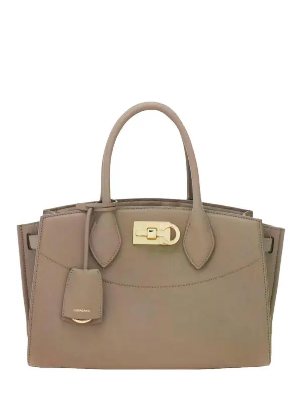 FERRAGAMO Studio Soft Bag - Neutrals