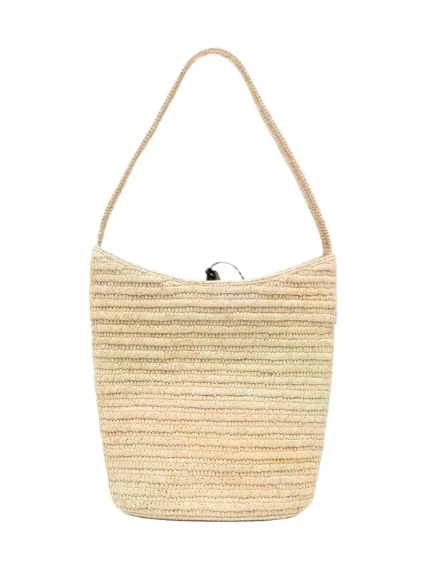 THE ROW Alma Woven Shoulder Bag - Neutrals