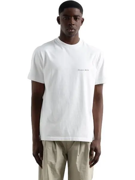 EDMMOND STUDIOS Banquet Hall Print T-shirt - Plain White