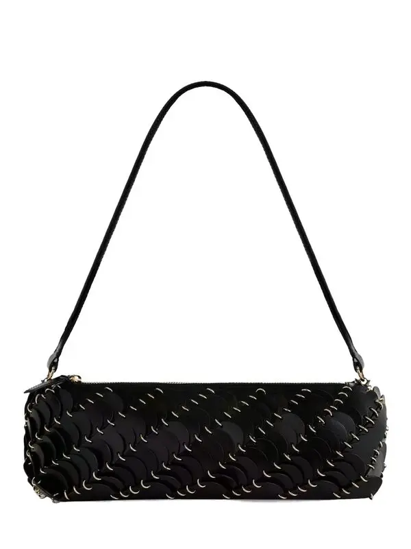 Rabanne Disc-embellished Shoulder Bag - Black