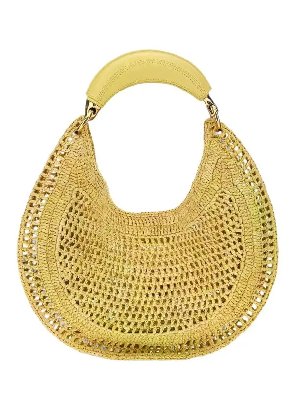 Chloé Raffia Shoulder Bag - Neutrals