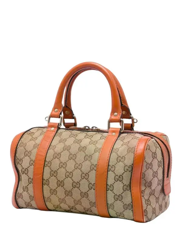 Gucci Gg Canvas Joy Boston Bag Satchel - Neutrals