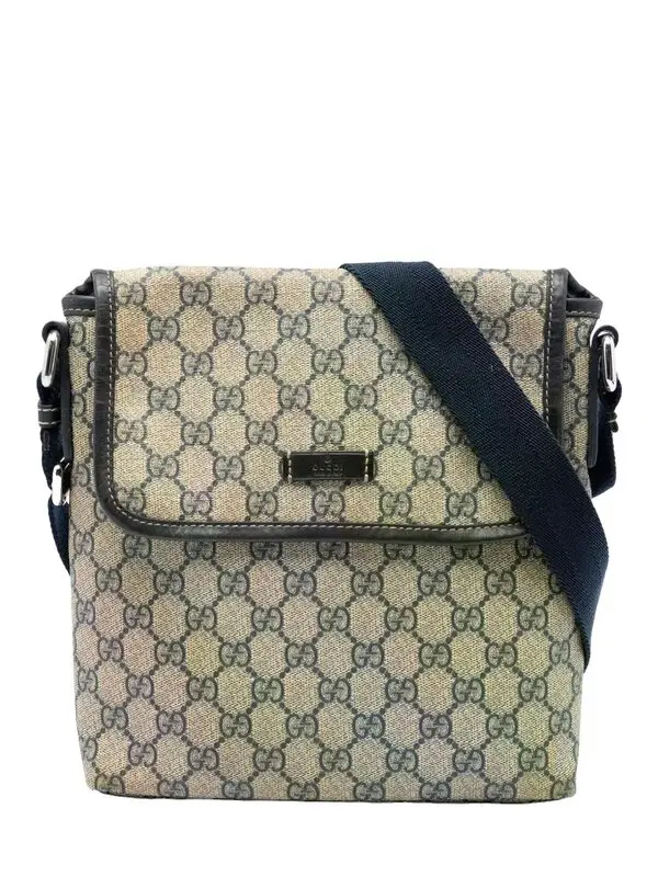 Gucci Gg Supreme Crossbody Bag - Neutrals