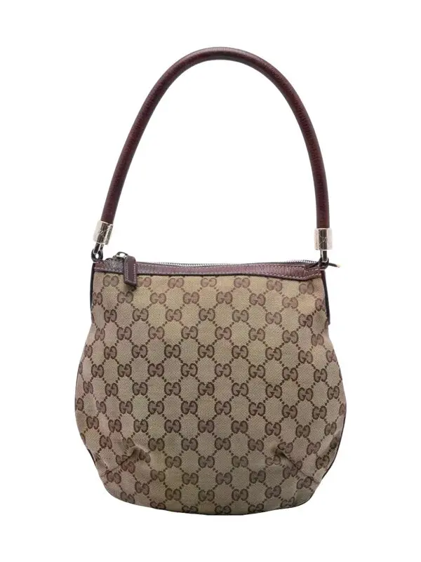 Gucci Gg Canvas Hobo Bag - Neutrals