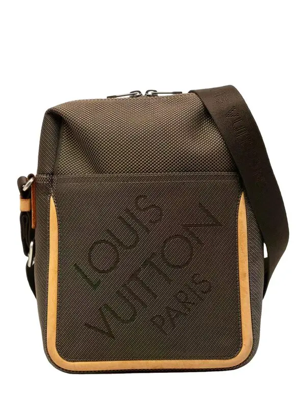 LOUIS VUITTON Damier Geant Citadin Crossbody Bag - Brown