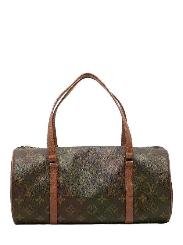 LOUIS VUITTON 1997 Monogram Papillon 30 Handbag - Brown