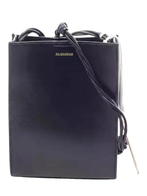 JIL SANDER Small Tangle Shoulder Bag - Black