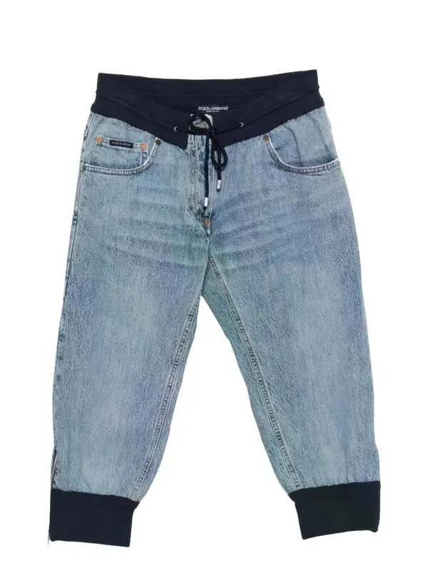 Dolce & Gabbana Cropped Jeans - Blue