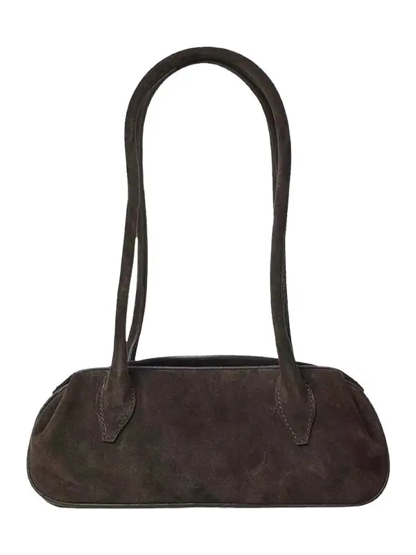 Yuzefi Mini Oyster Shoulder Bag - Brown