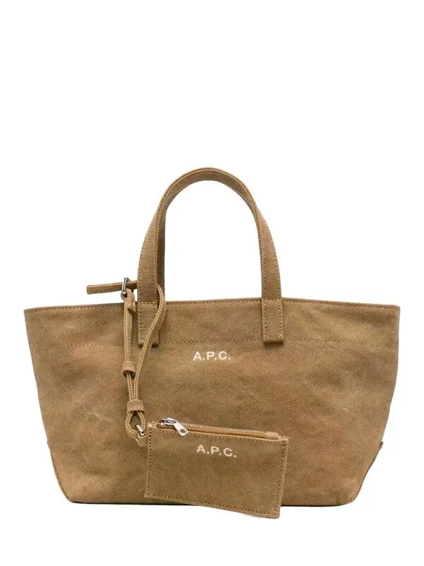 A.p.c. Le Drummer Tote Bag - Neutrals