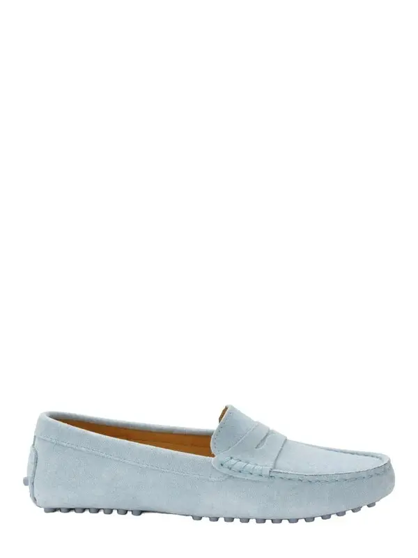 MENINA STEP Oporto Moccasin Loafer - Light Blue