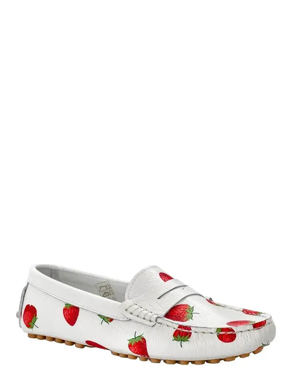 MENINA STEP Oporto Suede Moccasin Loafers - Pink