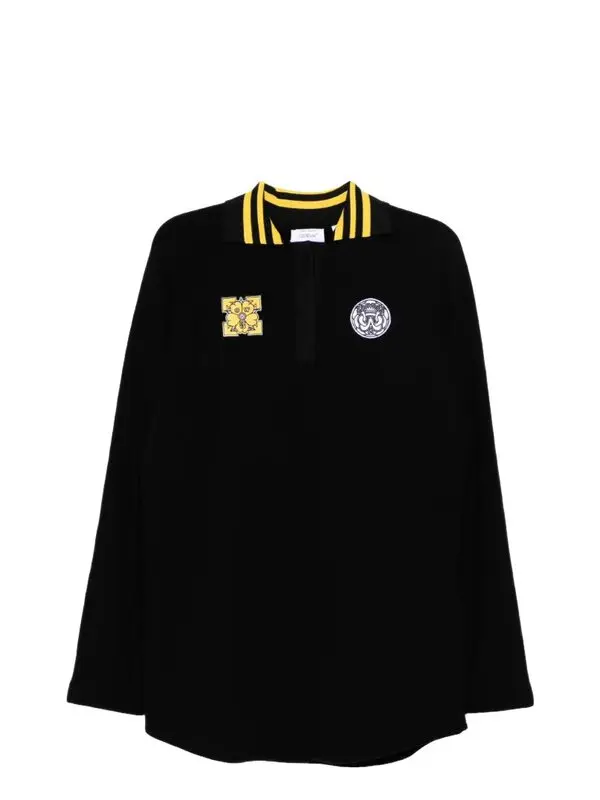Off-White Sporty Polo Sweatdress - Black