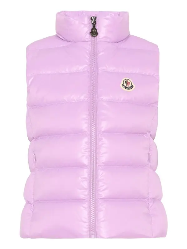 Moncler Sleeveless Cotton Jacket - Lavender