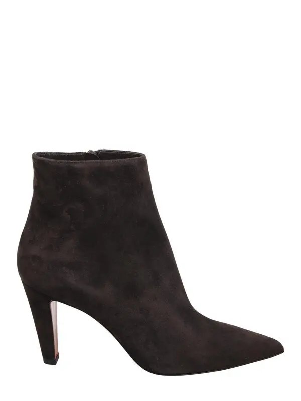 CHRISTIAN LOUBOUTIN Vibella Pointed Toe Ankle Boots - Black