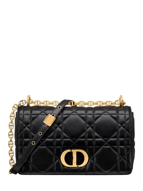 Dior Medium Soft Caro Bag - Black