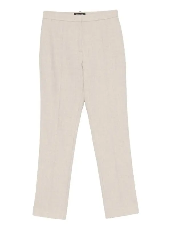 Fabiana Filippi Tailored Pants With Belt Loops - Neutrals