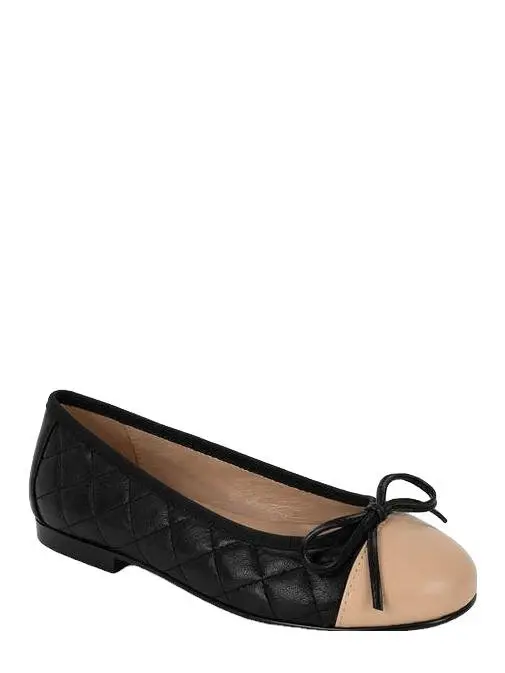 MENINA STEP Margot Ballet Flat - Black